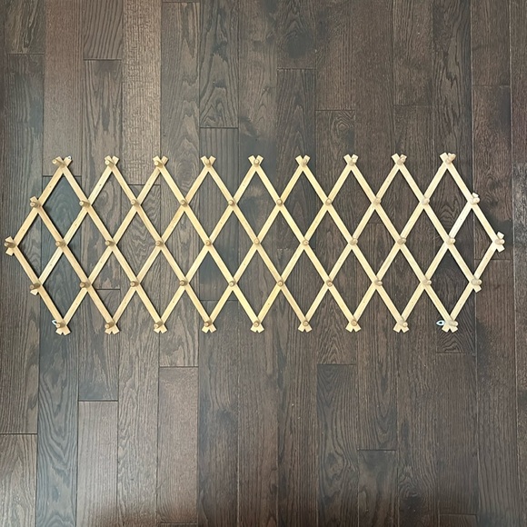 Wall Decor | Vintage 45peg Expandable Wooden Accordion Rack | Poshmark